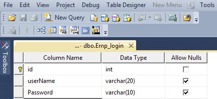 Login Form In WPF Application Using ASP Net C