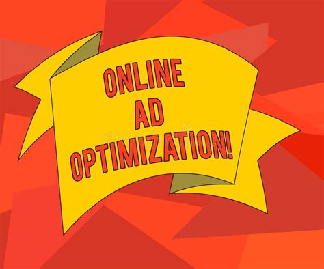 Word Writing Text Online Ad Optimization Business Concept For Improving The Perforanalysisce Of