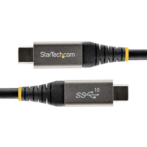 StarTech 1M USB C Cable With 100W Power Delivery USB C To USB C Dp Charging Cord Ebuyer Com