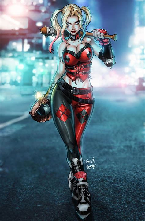 Harley Quinn By Diabolumberto On Deviantart
