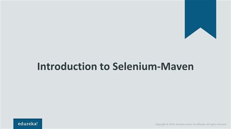ppt selenium maven with eclipse edureka powerpoint presentation