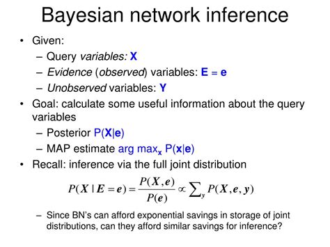 ppt bayesian network inference powerpoint presentation free download