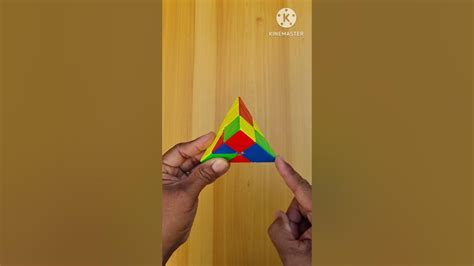 Pyraminx 3 A3 Right Angle Turn Corner Youtube