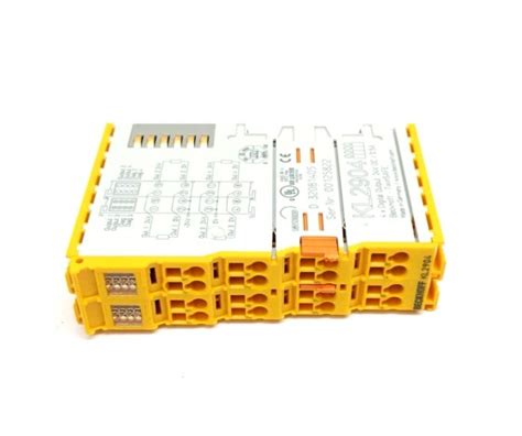 Beckhoff KL2904 TwinSAFE 4 Channel Digital Output Safety Bus Terminal 24VDC In Baroda MI USA