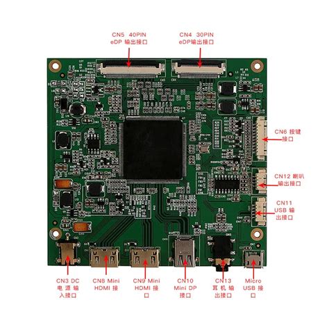 4k 40 Pin Edp Lcd Controller Uhd Lcd Driver Board