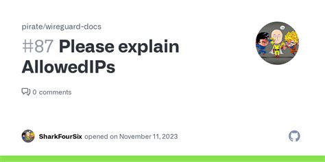 Please Explain AllowedIPs Issue Pirate Wireguard Docs GitHub