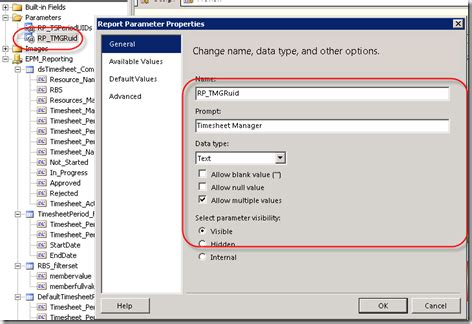 SQL Reporting Services Multi Value Parameters A How To Integent