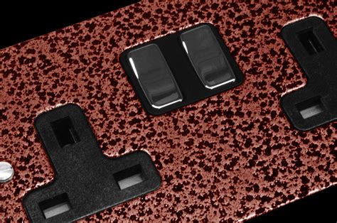 Rocker Switch 1 Gang Intermediate Copper Mr Resistor Lighting