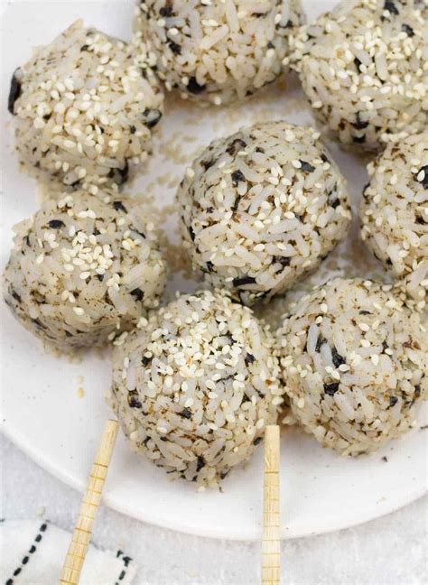 Seaweed Rice Balls Korean Healthy Life Trainer