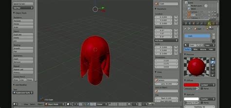 How To Set Up A Basic Cloth Simulation In Blender Software Tips WonderHowTo