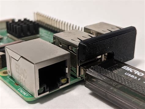 Raspberry Pi Usb Cover By Bustacheeze Download Free Stl Model