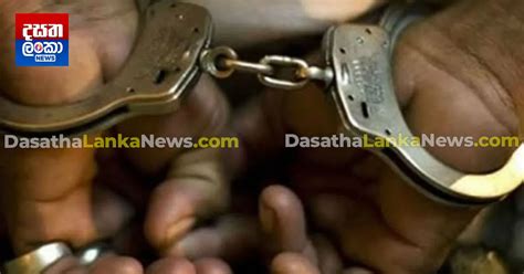 පොලිස් වෙස්ගෙන පුද්ගලයෙකු කොල්ල කෑ කල්ලියක දෙදෙනෙක් අත්අඩංගුවට Dasatha Lanka News