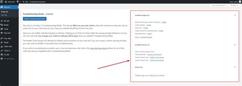 bước kiểm tra xung đột plugin trong WordPress TheDevKit