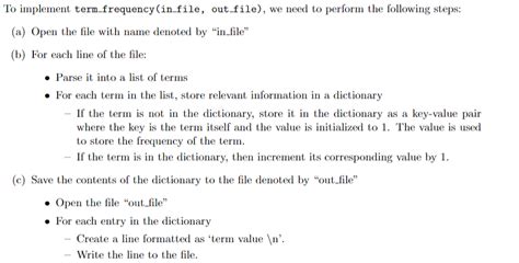 Solved Part For Each Function Provide The Necessary Chegg Com