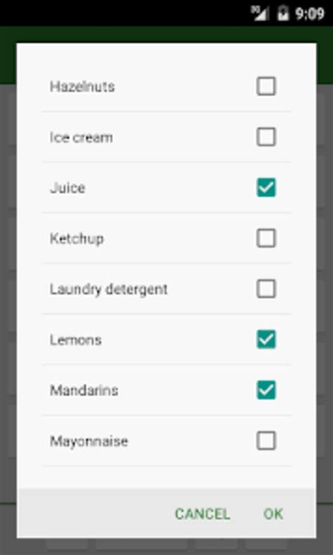 My Shopping List With Widget For Android Download