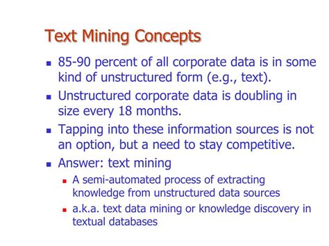 ppt chapter 5 text and web mining powerpoint presentation free