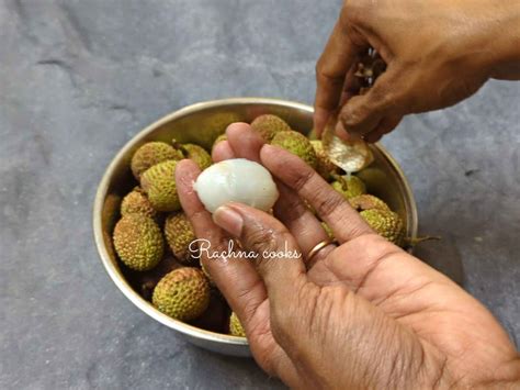 How To Eat Lychee Rachna Cooks