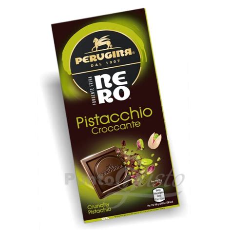 Perugina Nero Zartbitterschokolade Mit Pistazie