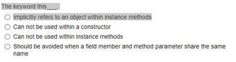 Solved The Keyword This Implicitly Refers To An Object