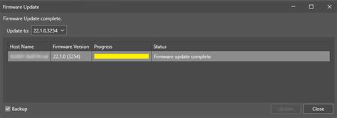 firmware update