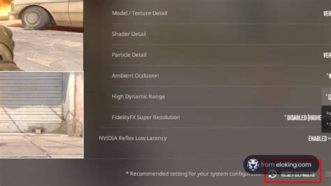 How To Reset Settings In CS Eloking