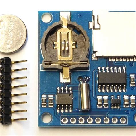 Compact Data Logger Module DS Micro SD Battery Backup I C SPI Interface Data Logger