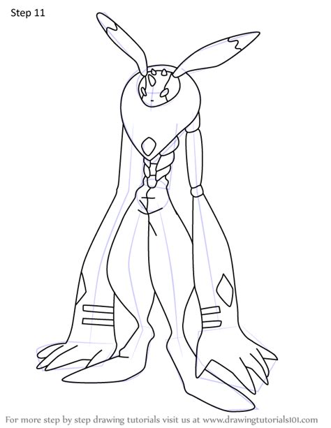 How To Draw Antylamon From Digimon Digimon Step By Step DrawingTutorials Com