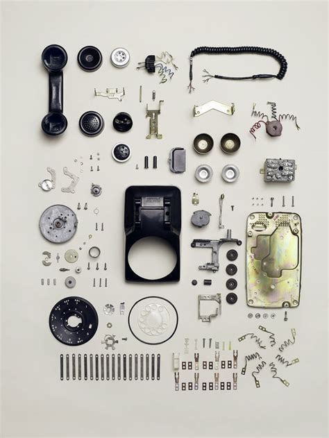 The Disassembly Of Everyday Objects To Show Their Composition Photo