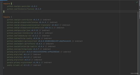 golang的web框架gin 一 gin的安装与初体验 go install gin csdn博客