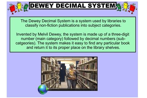 Dewey Decimal System Tutorial At Jack Oneill Blog