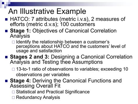 canonical correlation analysis ppt