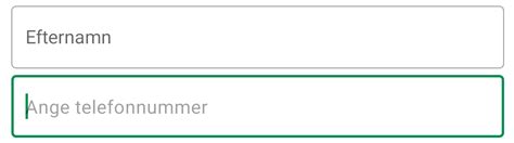 android textinputlayout hint not working when using databinding
