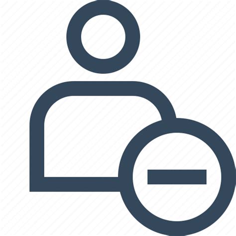 Remove User Account Delete Delete Profile Images Profile Remove Icon Download On Iconfinder