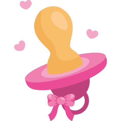 Gender Reveal Pink Pacifier 54484114 Png