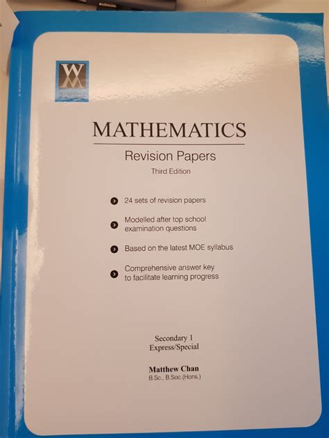 Secondary 1 Maths Assessment Hobbies And Toys Books And Magazines Assessment Books On Carousell