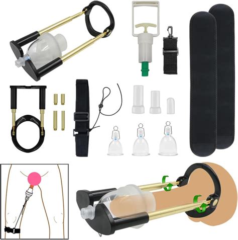 Gienocy Male 3in1 Vacuum Penis Extender Enlargement System