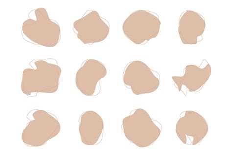 Blobs Fluid Liquid Shapes Symbol Visual Illustration Set Vector Art At Vecteezy