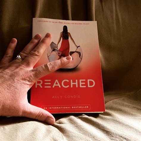 Sara Roth Title Reached Author Ally Condie Rating 💊💊💊 Its Just