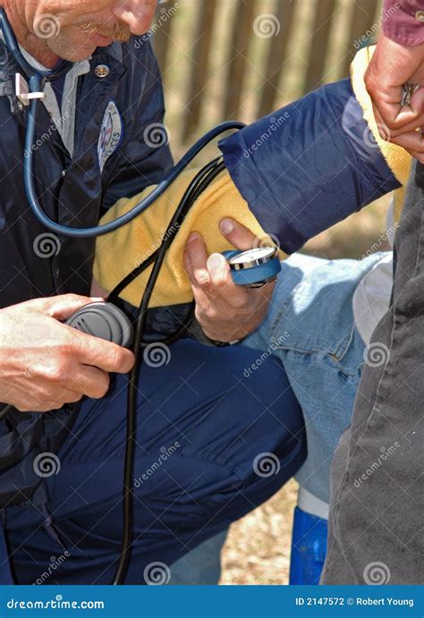 EMT Treats A Patient Stock Photography Image 2147572