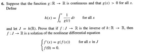 solved suppose that the function g r→r ﻿is continuous and
