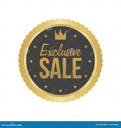 Exclusive Label Seal Royalty-Free Stock Photography | CartoonDealer.com ...
