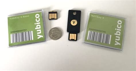 Yubikey 4 Nano Universal 2nd Factor Smart Card Authenticator Gadget