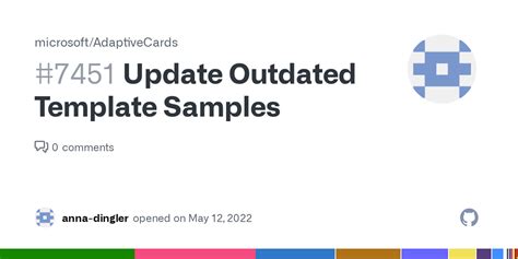update outdated template samples · issue 7451 · microsoft
