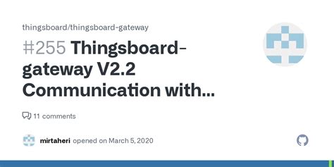 Thingsboard Gateway V Communication With Server Issue