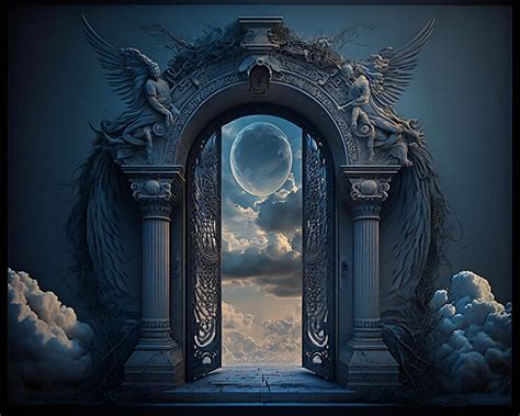 Premium Ai Image Heavens Gate To Heaven Generative Artificial Intelligence