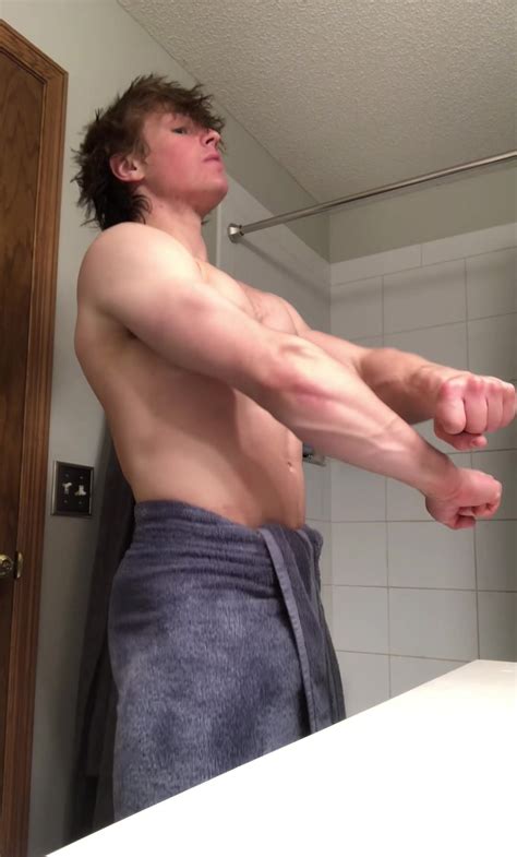 Flexing Alpha In Towel
