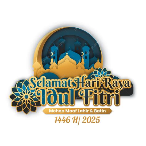 Happy Eid Al Fitr 2025 1446 Hijriyah Vector Eid Mubarak 2025 Eid Al Fitr 1446 H Eid Al Fitr