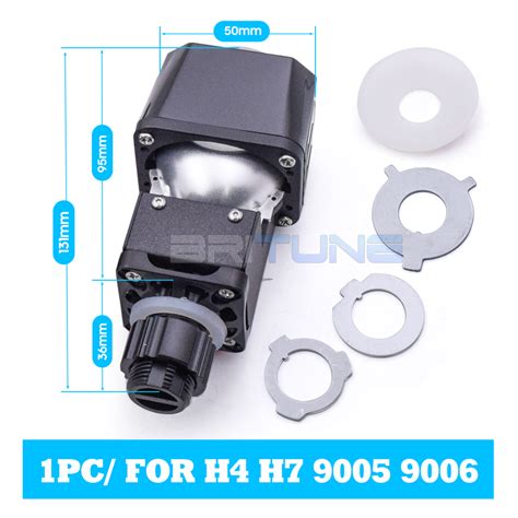 Matrix Led Headlight 1 5 Inch Bi Led Mini Projector Lamp Car Led Headlight Motorcycle H4 H7 H1