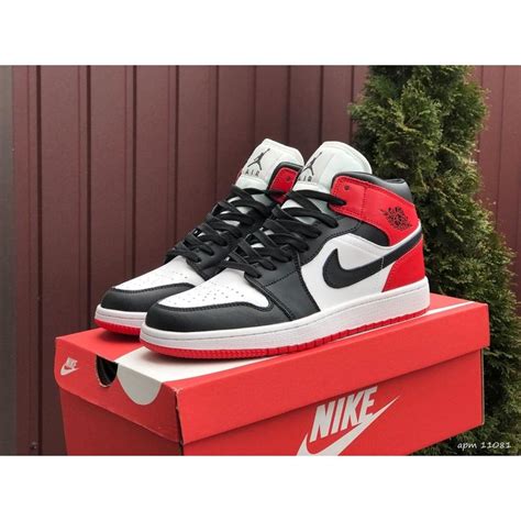 Кроссовки женские nike air jordan черные красные кросівки жіночі найк ...
