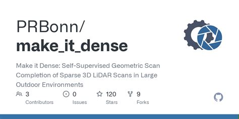 Github Prbonnmakeitdense Make It Dense Self Supervised Geometric Scan Completion Of